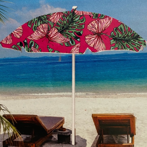 Other | Tropical Colorful Lightweight 76 Beach Umbrella | Poshmark